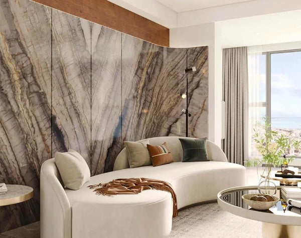 Living Room | Blue Moon Quartzite Slab