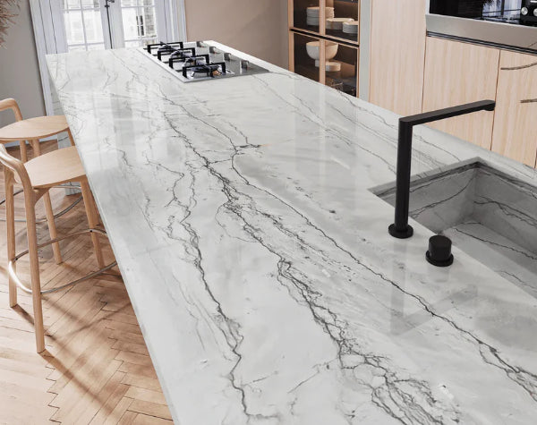 Kitchen | Infinity White Eiger Alps Quartzite Slab