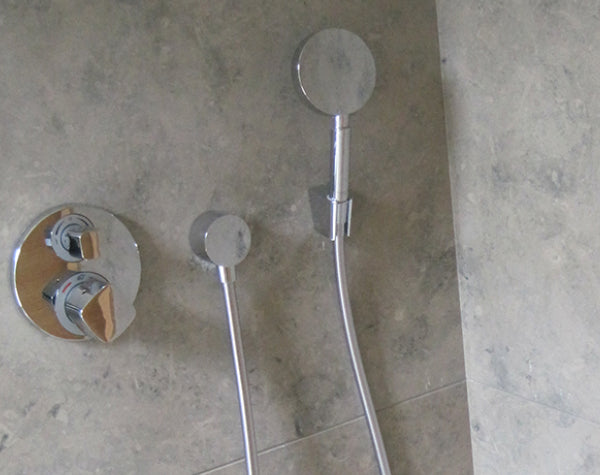 Bathroom | Azul Aqua Limestone Tile