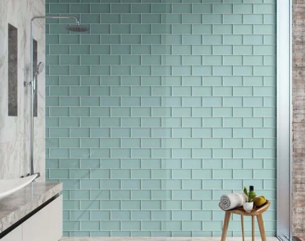 Bathroom | Breeze Glass Beach 8x4 Tile