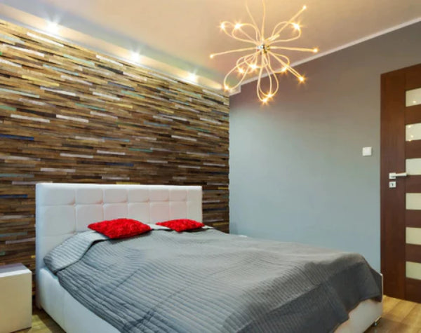 Kayu V-Wood Natural-Painted Mix Indo-Wood Cladding