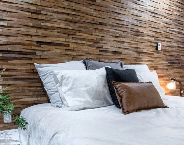 Indo-Wood Cladding - Kayu V-Wood Natural