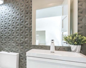 Bathroom | Sandstone Ocean Paragon Hex Cladding