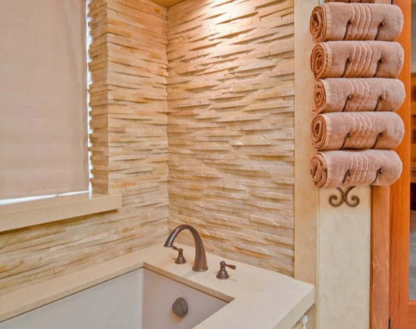 Sandstone Mint Rustic Cladding