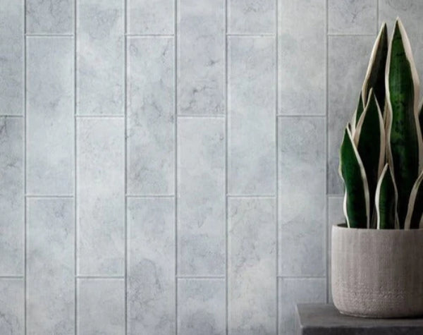 Living Room | Silver Lining Glass Patina Tile