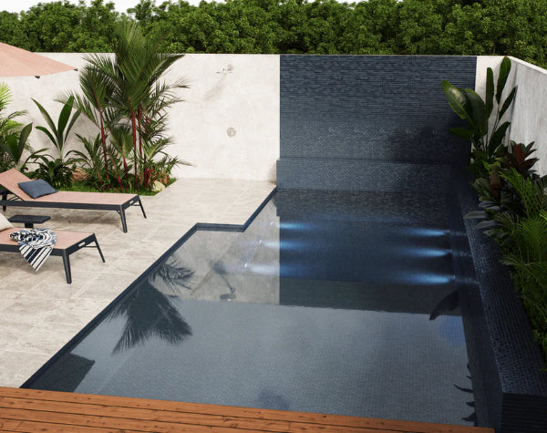 Solid Ash Lava Glass 2x1 Offset