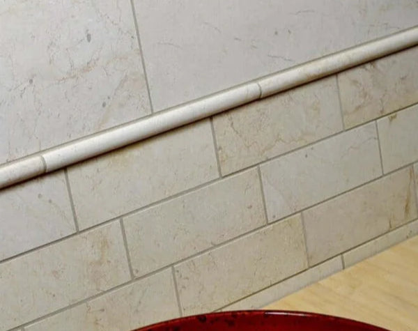 Living Room | Bali Cream Marble Pencil Trim