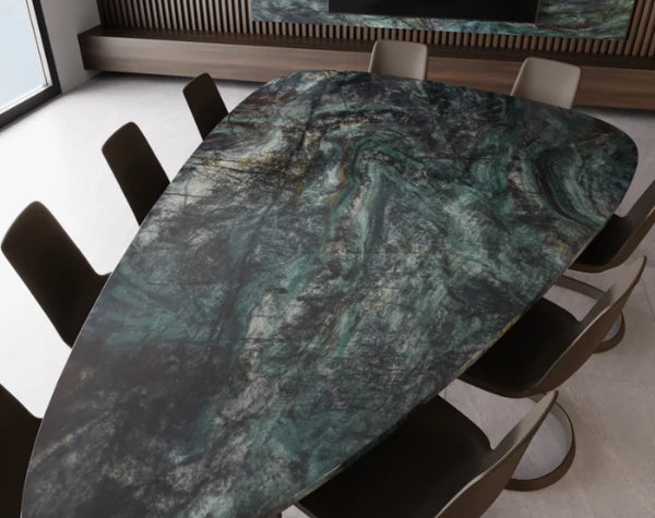 Dining Room | Paradise Blue Quartzite Slab