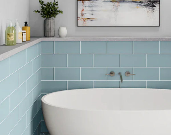 Bathroom | Oceania Glass Essentials 12x6 Tile