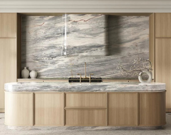 Kitchen Picasso Quartzite Slab