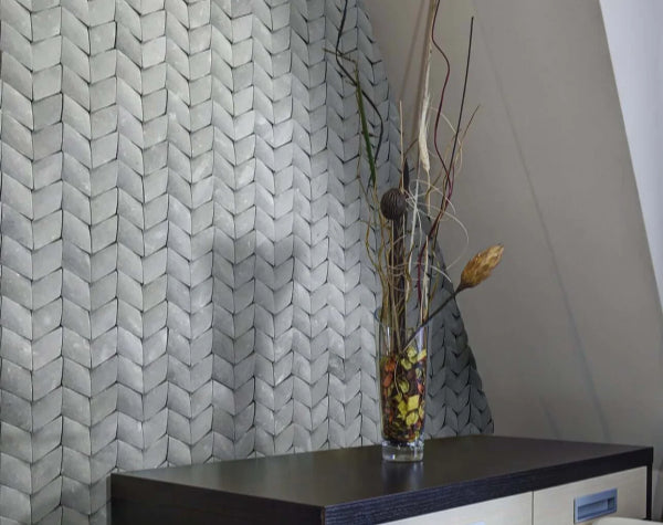 Living Room | Sandstone Ocean Paragon Chevron Cladding