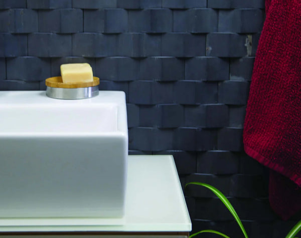 Bathroom | Sutra Black Slate New Wave Cladding