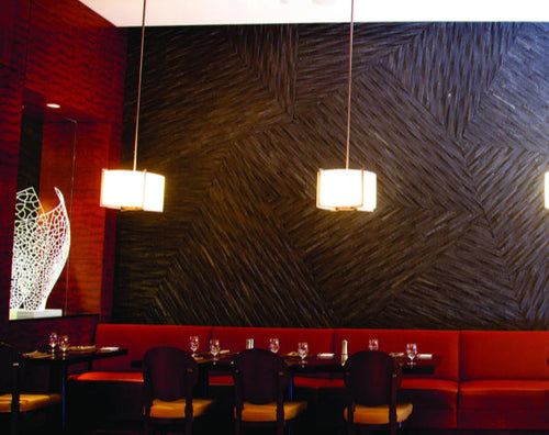Comercial | Sutra Black Slate Rustic Cladding