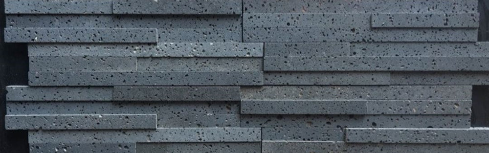 PUKA LAVA GREY Honed Ledger Wall Veneer - Hawaii Stone