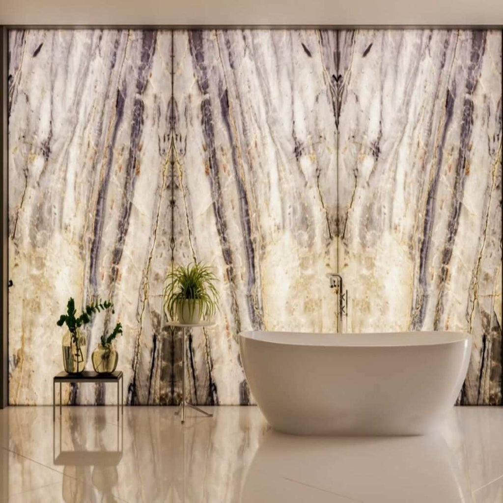 BLUE MOON Quartzite Polished Slab - Hawaii Stone