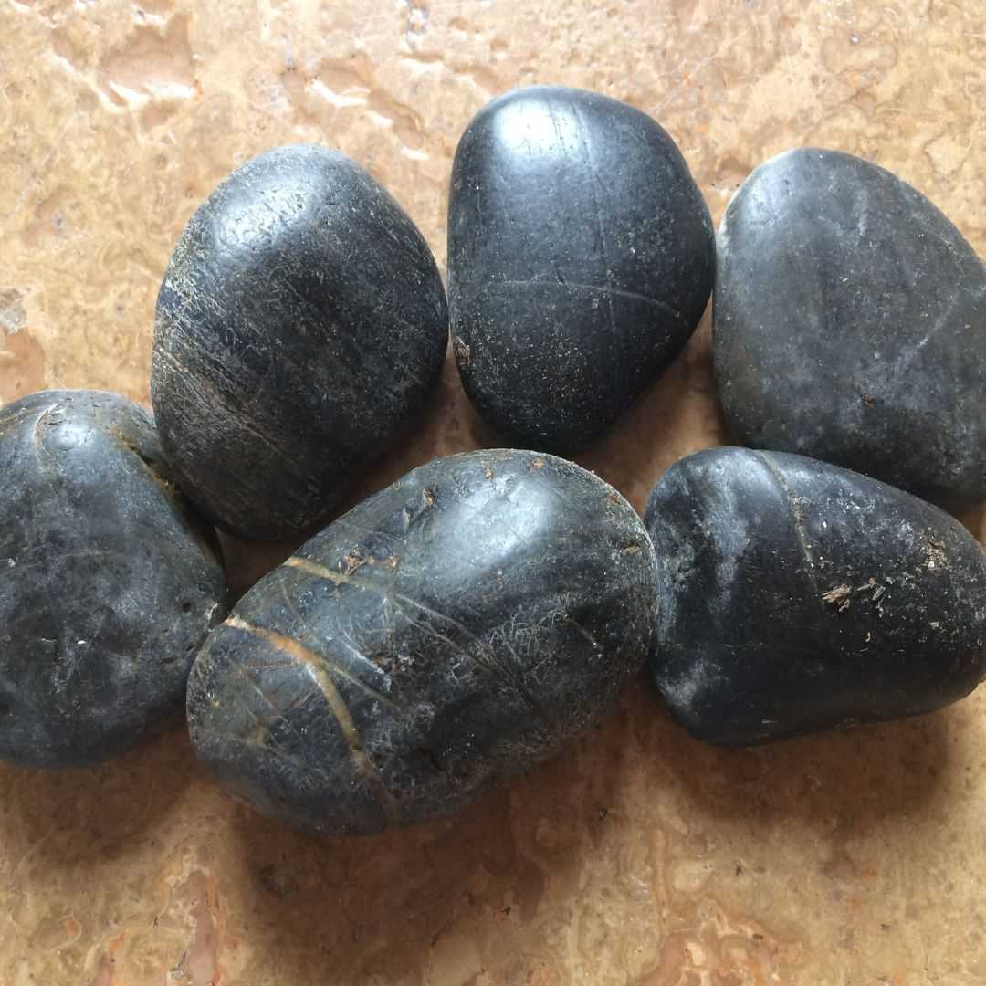 FRENCH TAN Natural Tumbled Garden Pebbless - Hawaii Stone