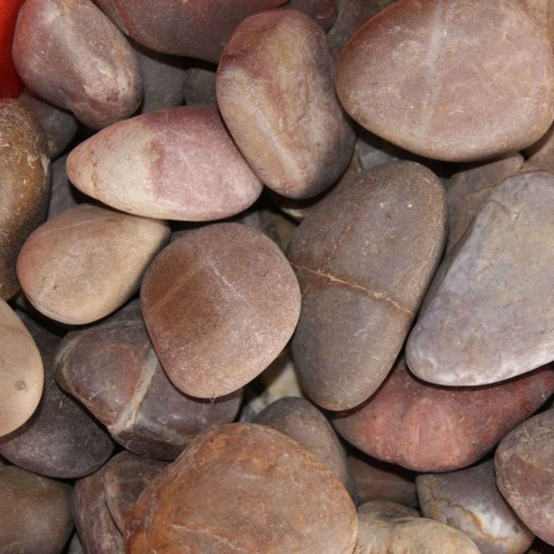 WAIMEA SAND Natural Tumbled Garden Pebbles - Hawaii Stone