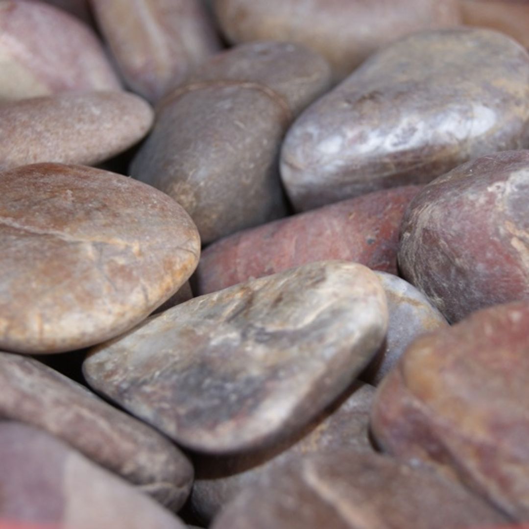 WAIMEA SAND Natural Tumbled Garden Pebbles - Hawaii Stone