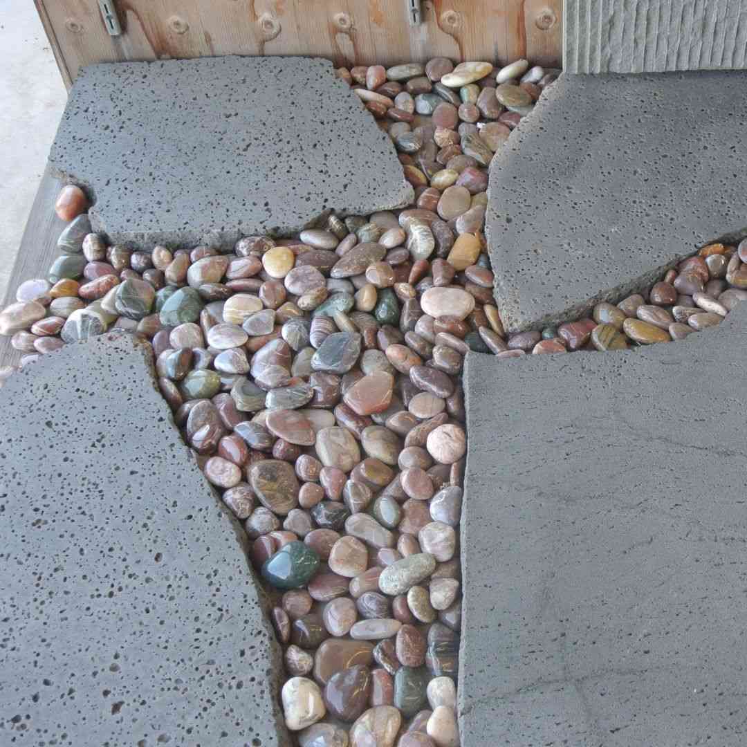 WATERFALL MIXED Polished Tumbled Garden Pebbles - Hawaii