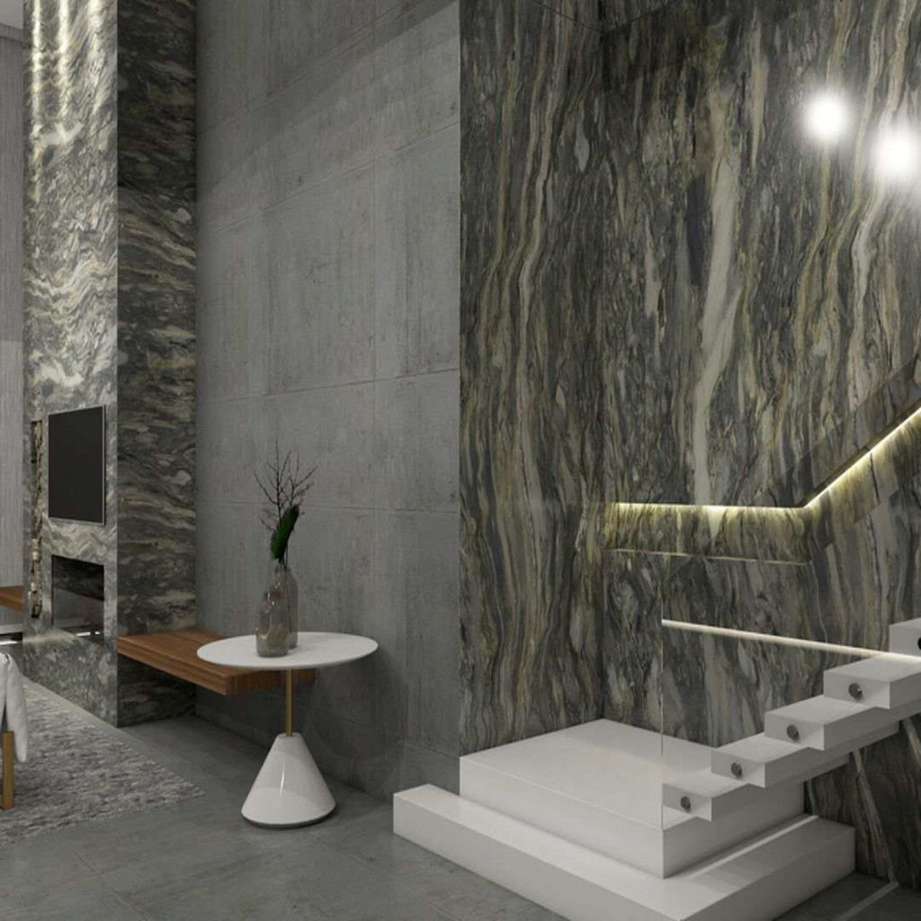 TAHITI BLUE Quartzite Polished Slab - Hawaii Stone