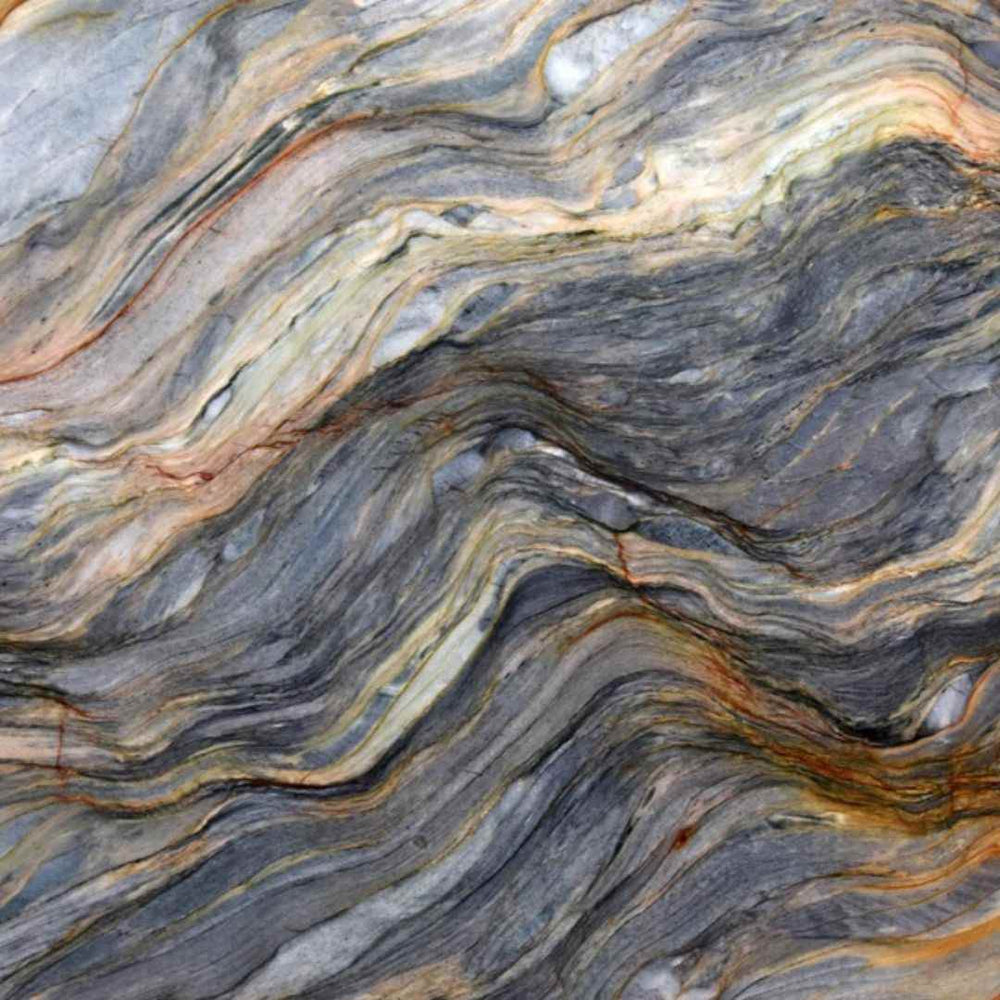 TAHITI BLUE Quartzite Polished Slab - Hawaii Stone