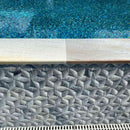 LILLY WHITE Split-Face Pool Coping - Hawaii Stone