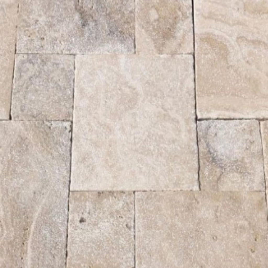 LILAC IVORY BUF Tumbled Edge Paver - Hawaii Stone