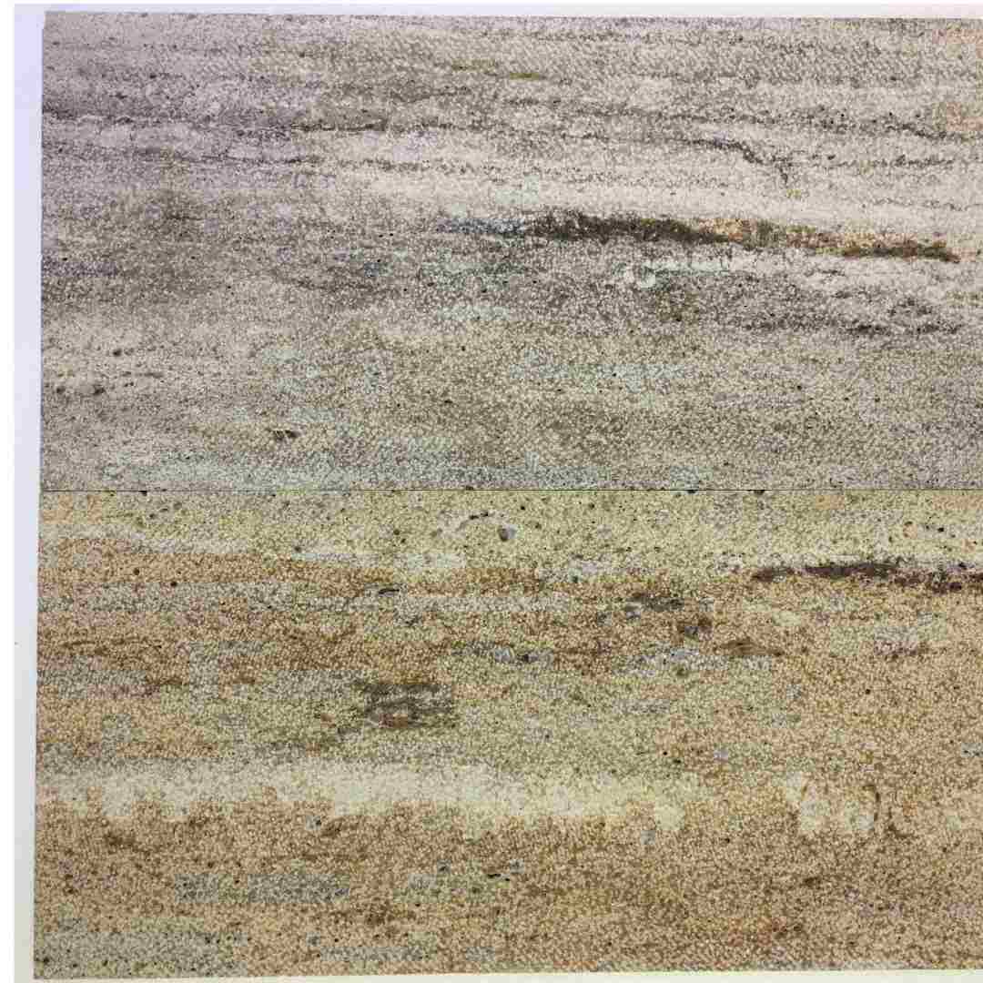 VOLCANO Bush-Hammered Brushed-Filled Tile - Hawaii Stone