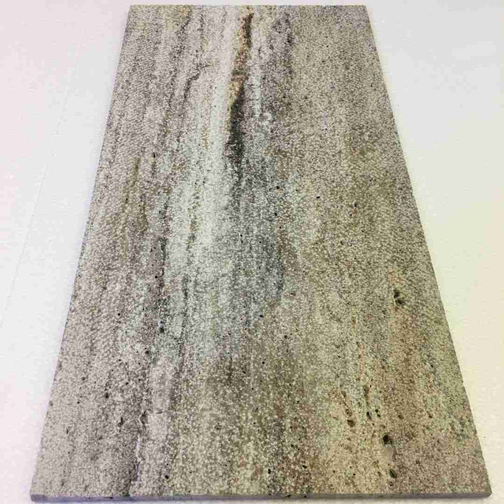 VOLCANO Bush-Hammered Brushed-Filled Tile - Hawaii Stone