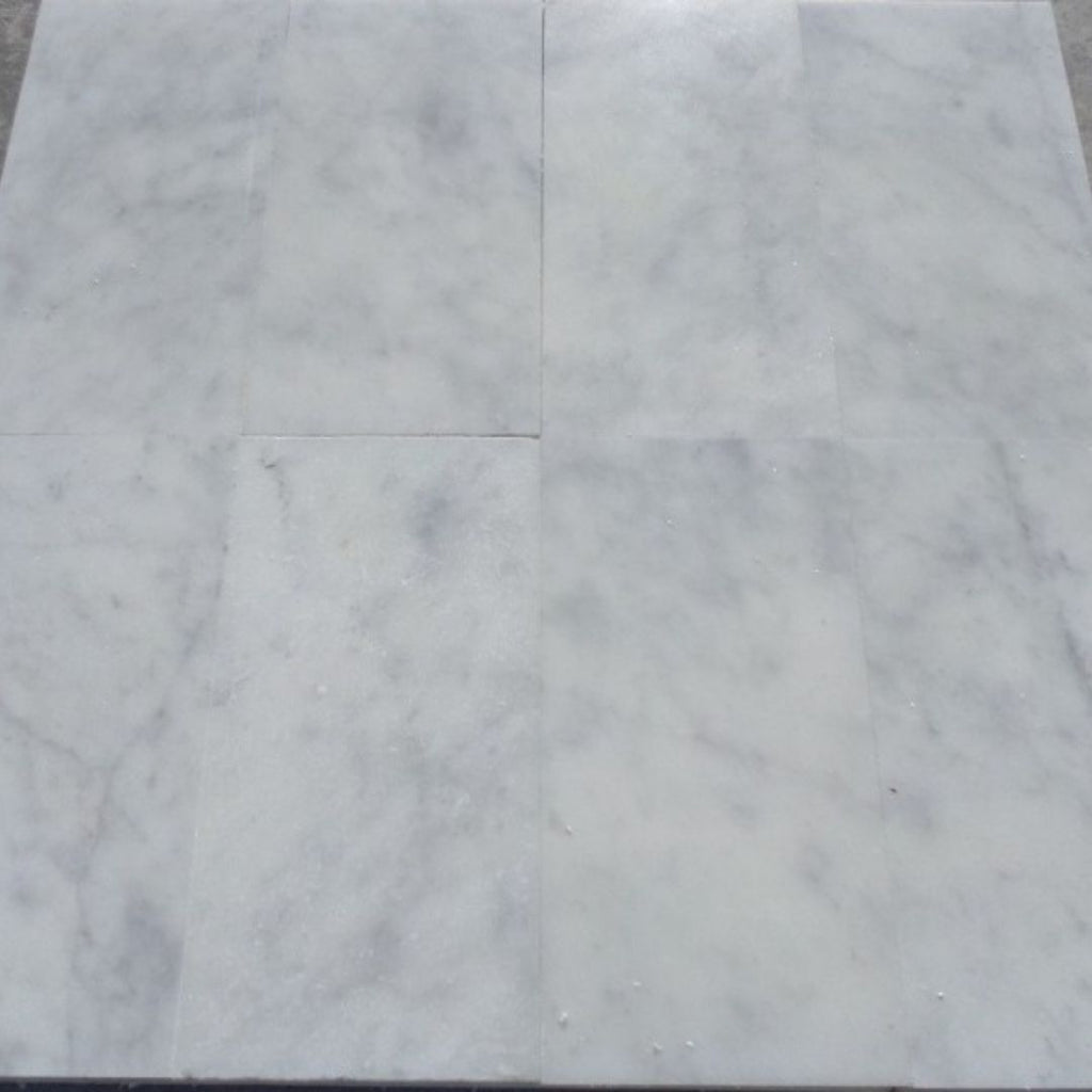 CARRARA WHITE Polished Tile - Hawaii Stone