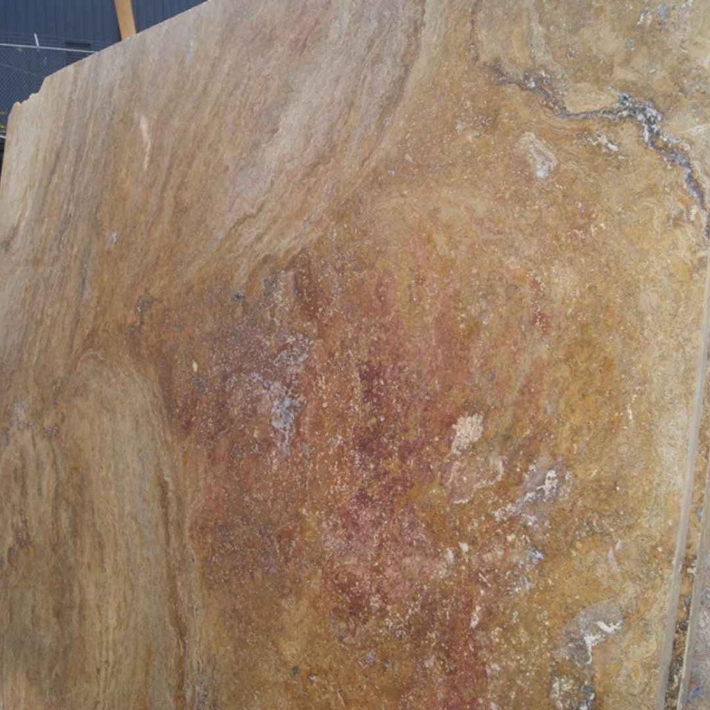 SCABAS Travertine Honed-Filled Slab - Hawaii Stone