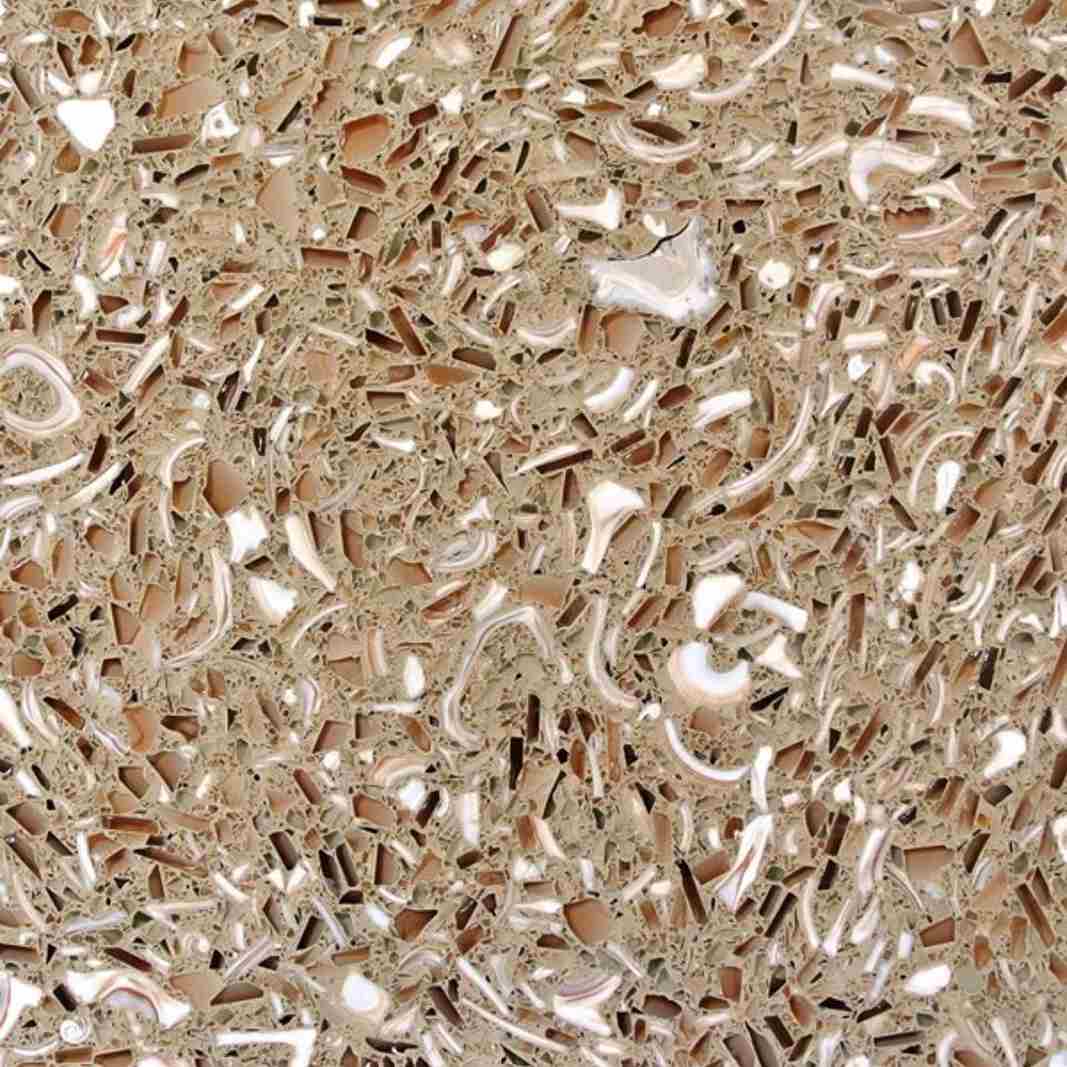 ROSE DHU Eco Quartz Polished Slab - Hawaii Stone