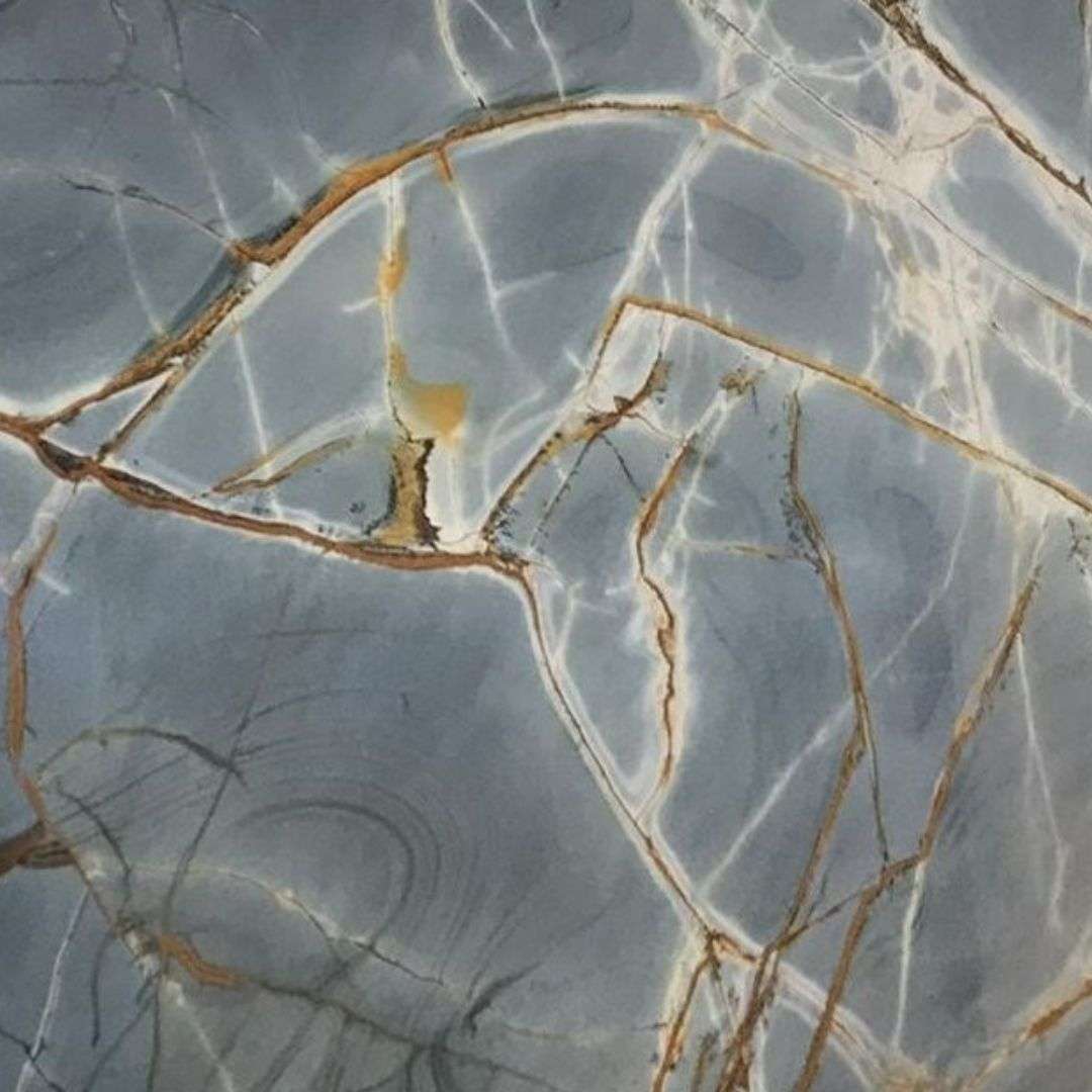 BLUE ROMA Quartzite Polished Slab - Hawaii Stone