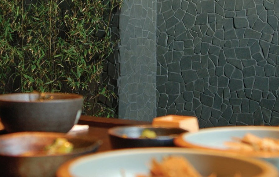 Hawaii Stone - BLACK BASALT, RANDOM TILE