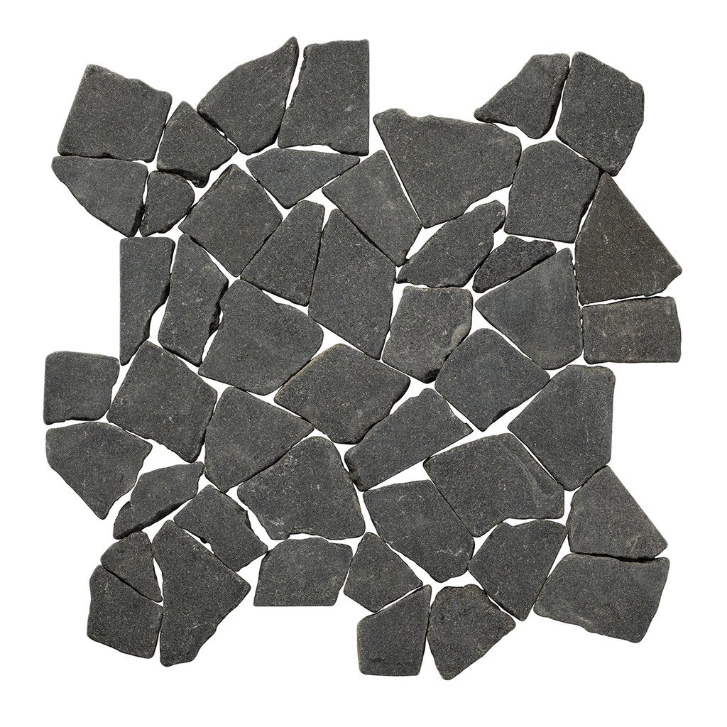 BLACK BASALT, RANDOM TILE - Hawaii