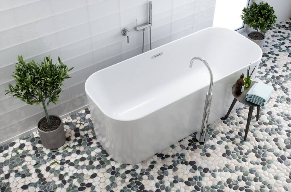 BLACK & TAN BLEND, PERFECT PEBBLE - Hawaii Stone