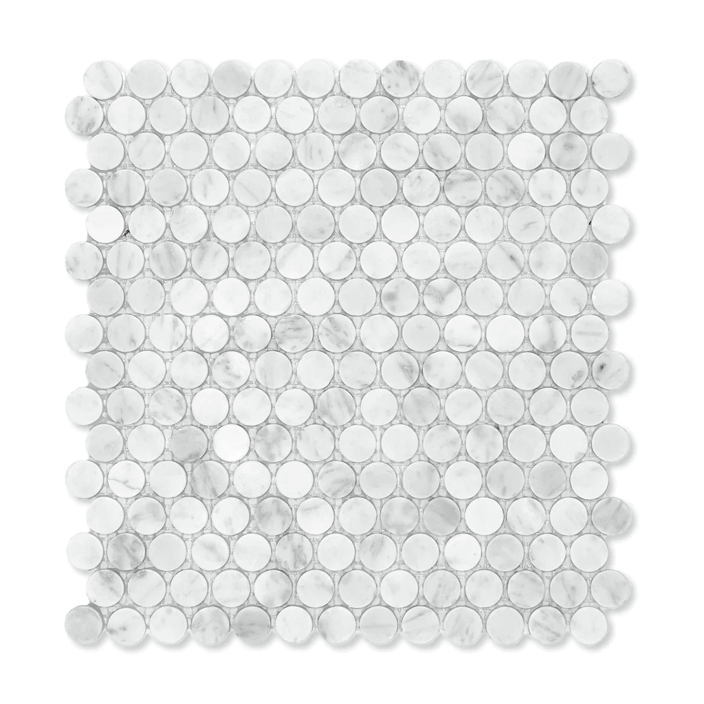 CARRARA, PENNY ROUNDS - Hawaii Stone
