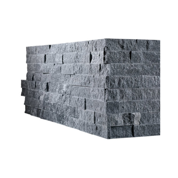 CHARCOAL GLINT, LEDGER CORNER - Hawaii Stone