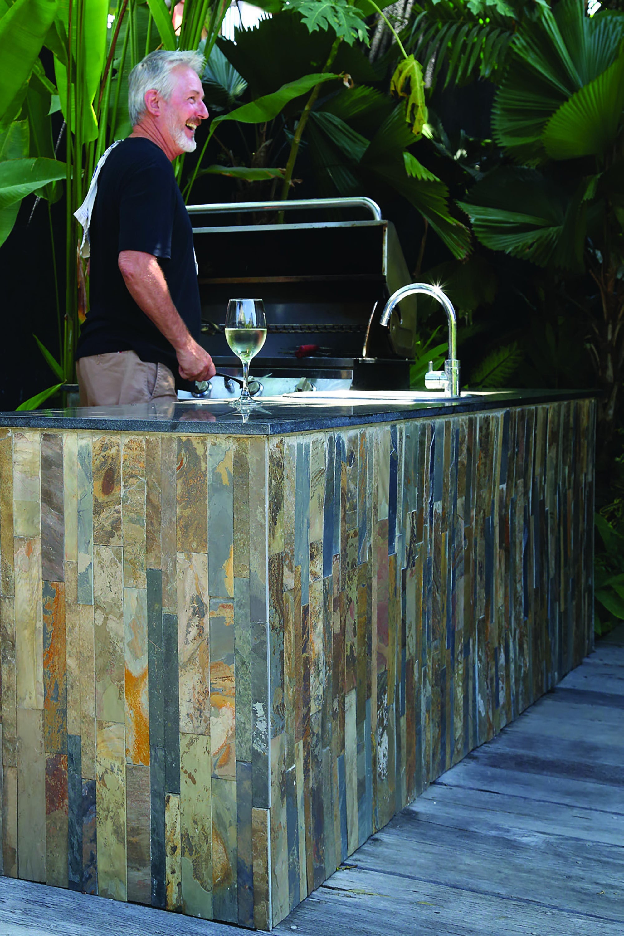 GOLDEN SLATE, PARALLELS - Hawaii Stone