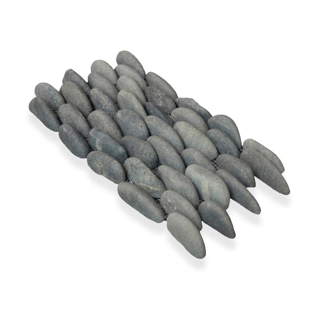 MEDAN CHARCOAL, STACKED PEBBLE - Hawaii Stone