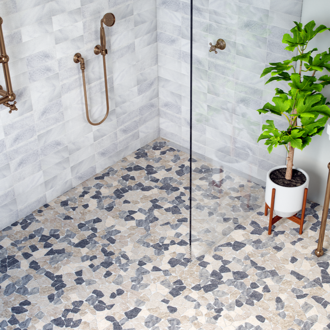 MOTLEY GREY JG, RANDOM TILE - Hawaii Stone