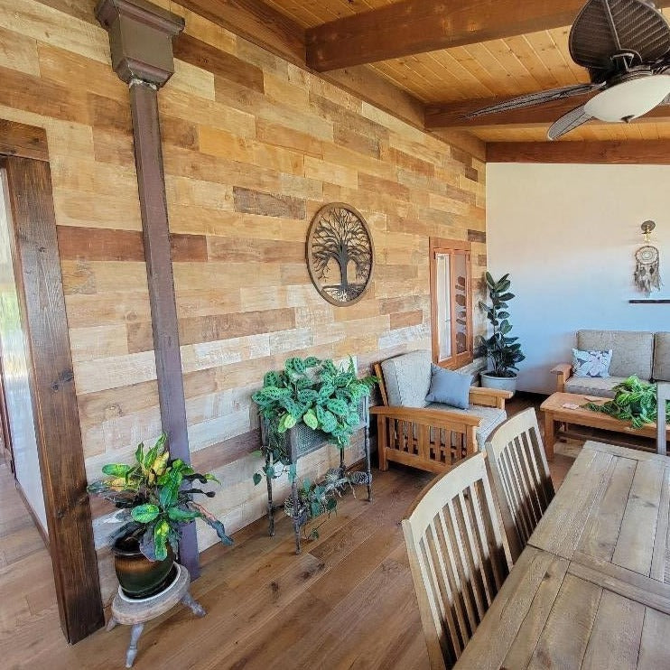 PAPAN PLANK NATURAL, INDO-WOOD, Reclaimed Teak - Hawaii Stone