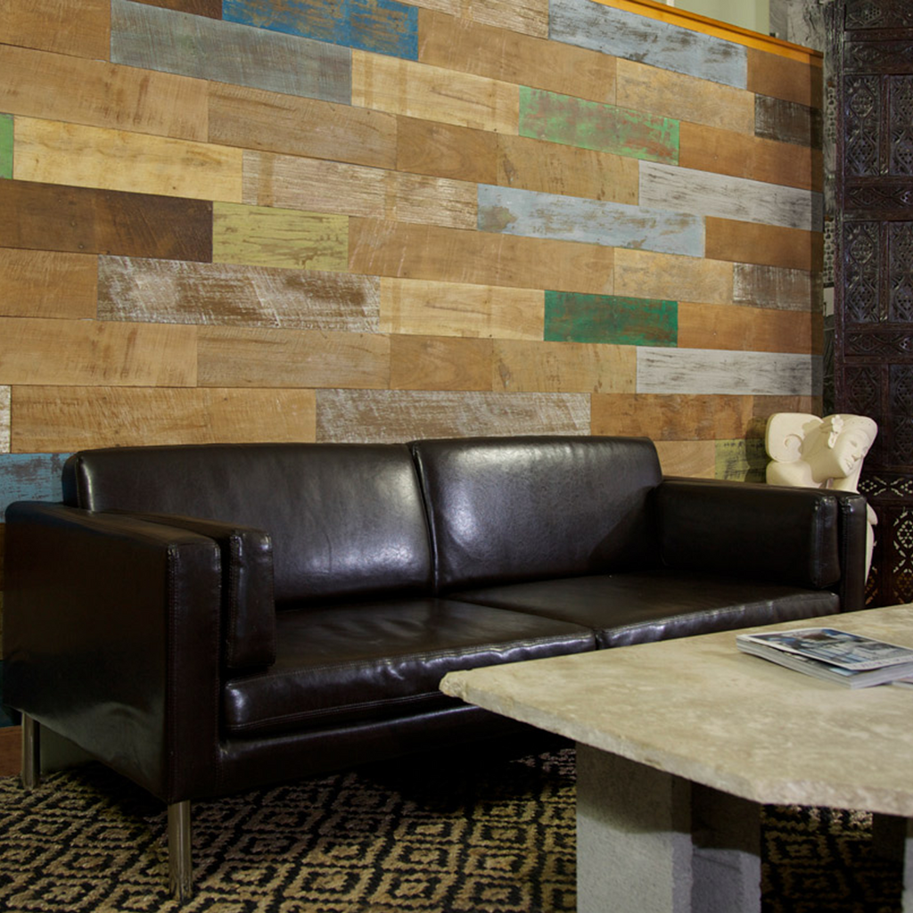 PAPAN PLANK NATURAL/PAINTED MIX, INDO-WOOD - Hawaii Stone