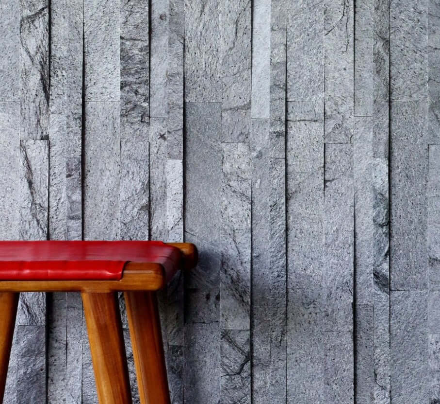 SILVER QUARTZITE, PARALLELS V - Hawaii Stone