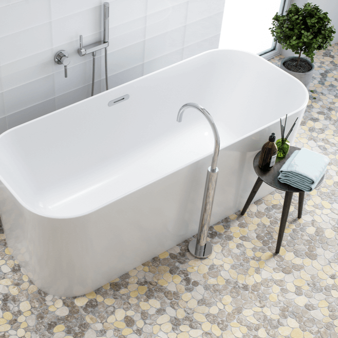 STERLING GREY & QUARTZ JG, COBBLES - Hawaii Stone