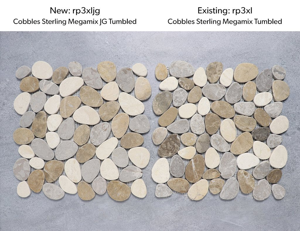 STERLING MEGAMIX JG, COBBLES - Hawaii Stone
