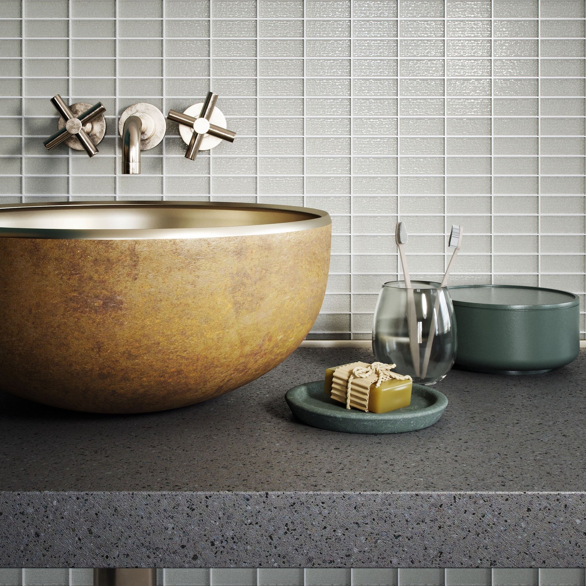 TULE, Essentials 2x1 STRAIGHT SET - Hawaii Stone