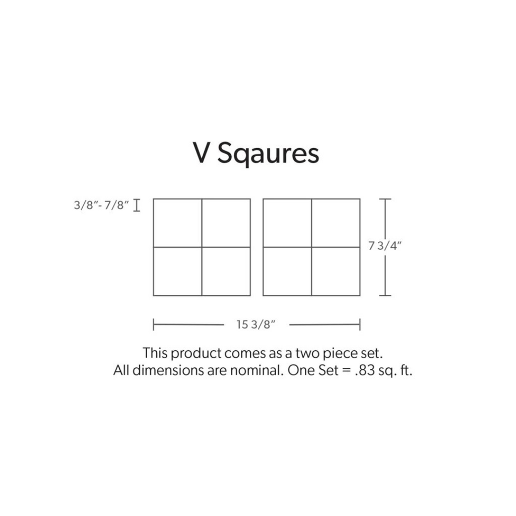 TEMPLE LAVA, V SQUARES - Hawaii Stone