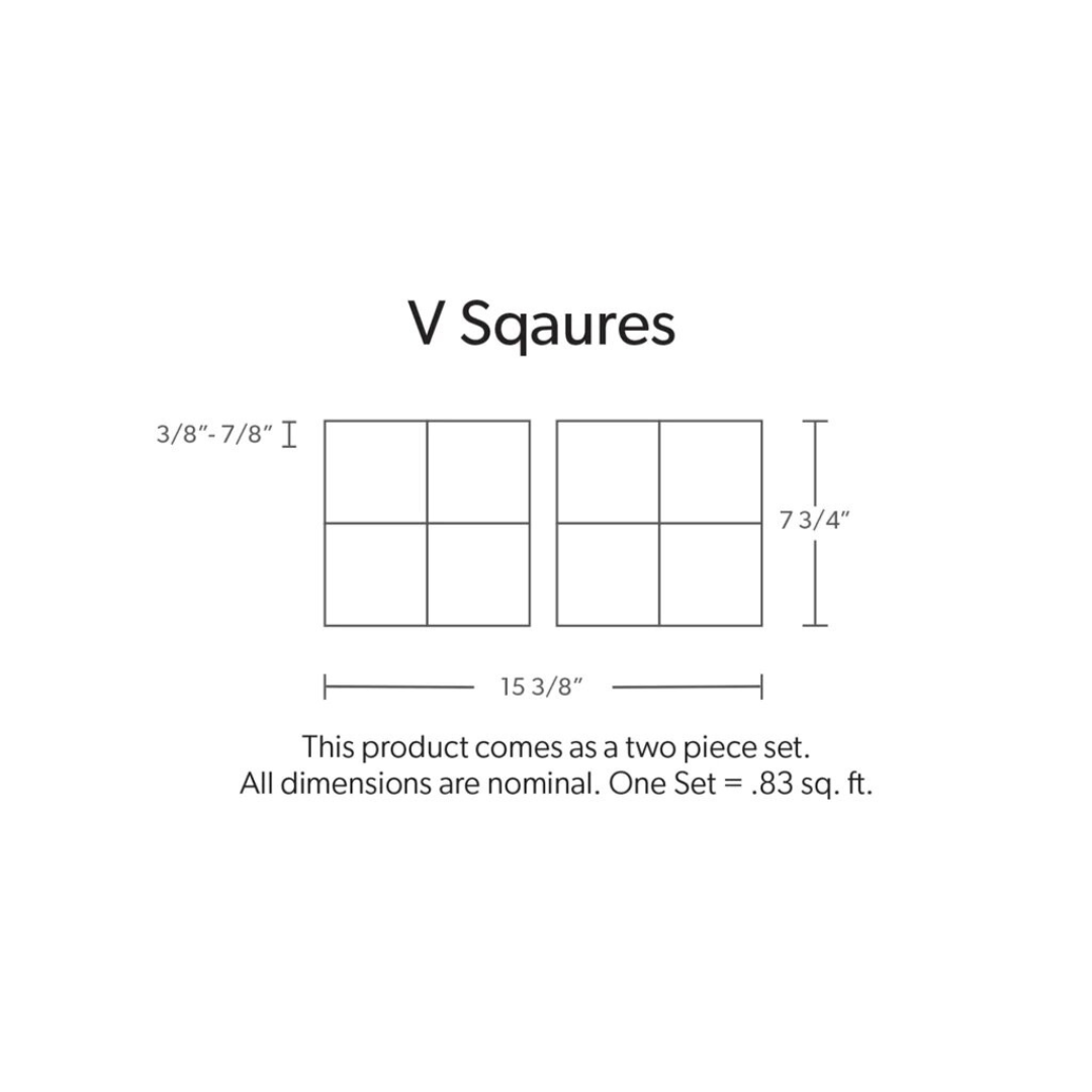 TEMPLE LAVA, V SQUARES - Hawaii Stone