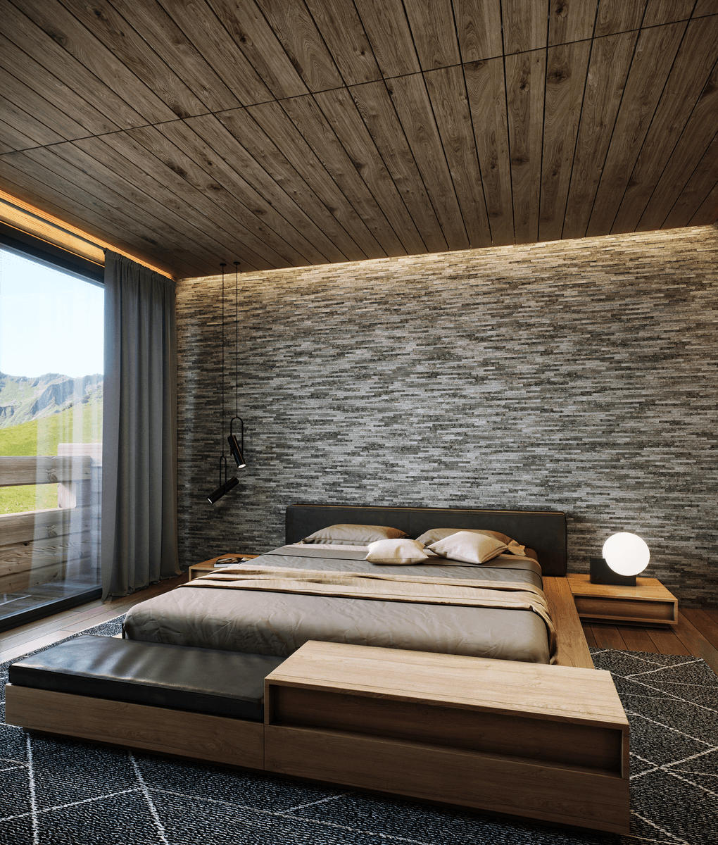 VOLCANO GREY, MINI SPLIT PANEL - Hawaii Stone